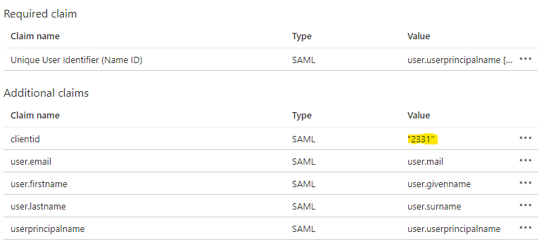 Configuring Azure AD SAML2.0 – Support Center