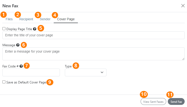 New Look Faxing Support Center