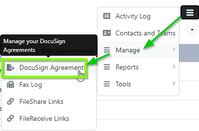 New Look: How to View DocuSign Agreements – Support Center