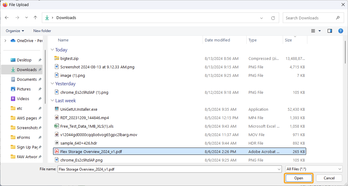 New Look: How To Upload Files – Support Center